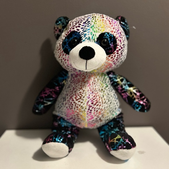 Kellytoy | Toys | Kellytoy Panda Black And White With Rainbow Foil ...